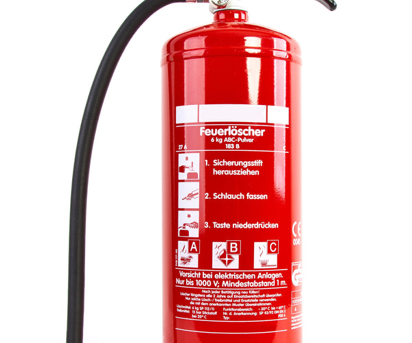 Pulverfeuerlöscher - Vielseitiger Einsatz | Effektiver Schutz – Medasi.shop