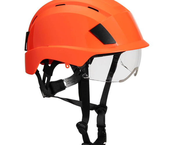 Helm mit integriertem Visier - PS80 - für eine bequeme Nutzung ...