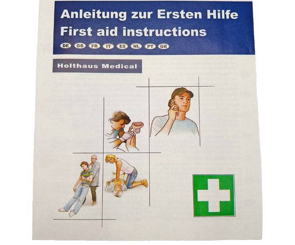 Erste Hilfe Anleitung - Erste Hilfe Handbuch | Mehrsprachig, Kompakt ...