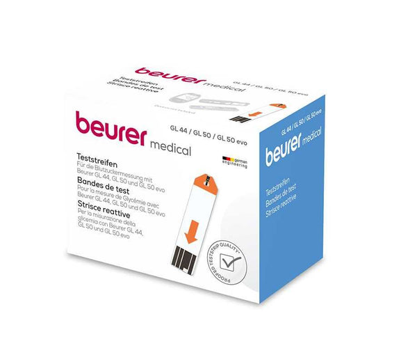Beurer GL 44/50 Teststreifen - 50 Stück | Diabetestest – Medasi.shop